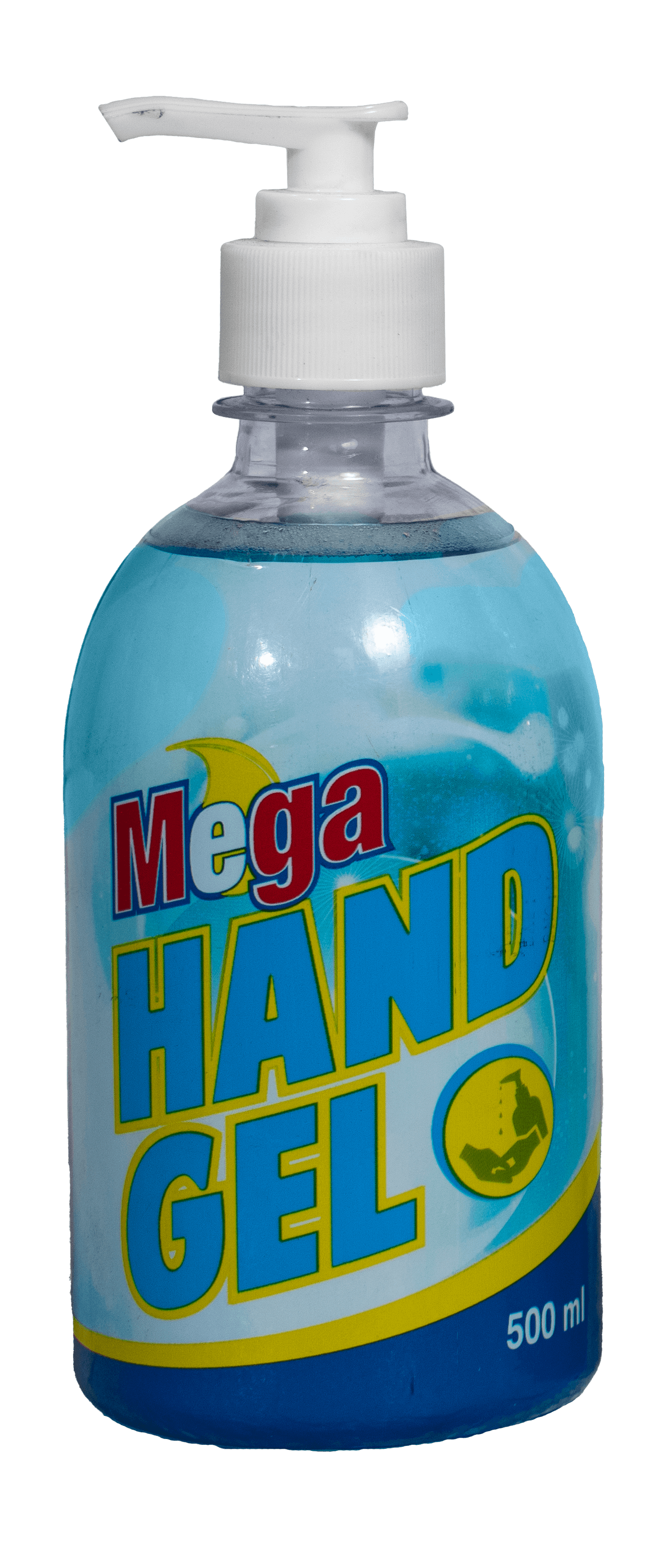 HANDGEL Handwash 500ML Blue - Mega Hygiene Systems Ltd